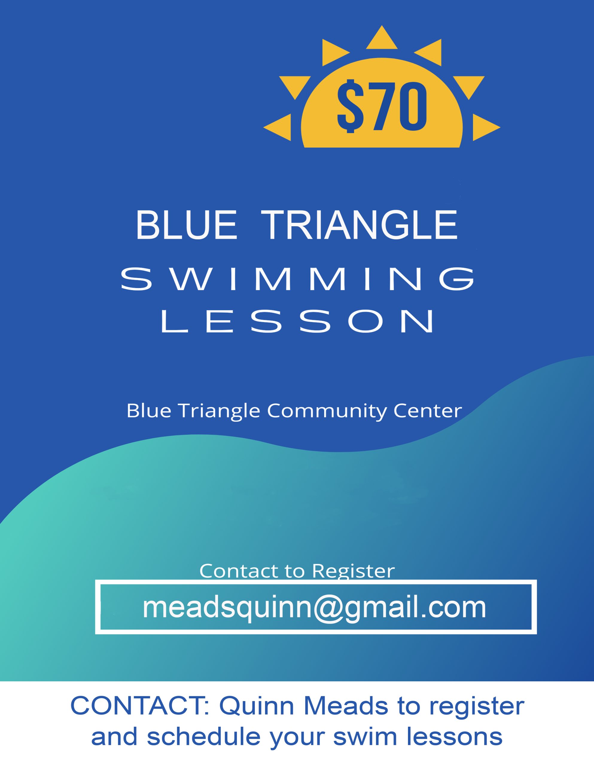 Swimming Lessons Registration